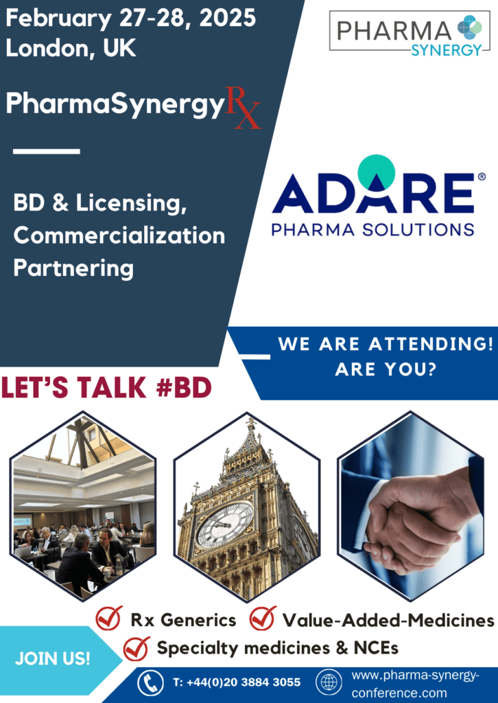 PharmaSynergy Rx 2025 - Adare Pharma Solutions