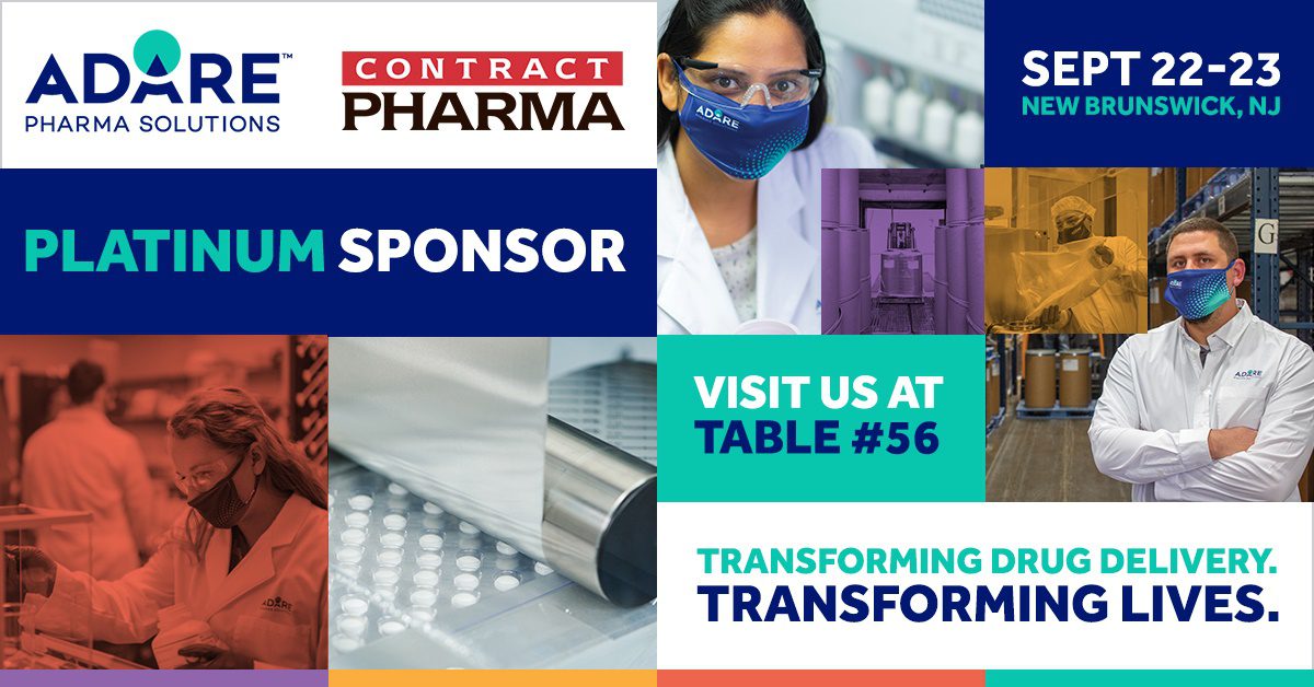 Contract Pharma Conference & Tabletop Exhibition - Adare Pharma Solutions