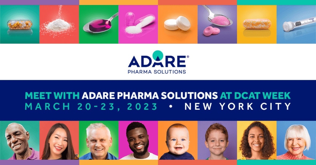 DCAT Week 2023 - Adare Pharma Solutions