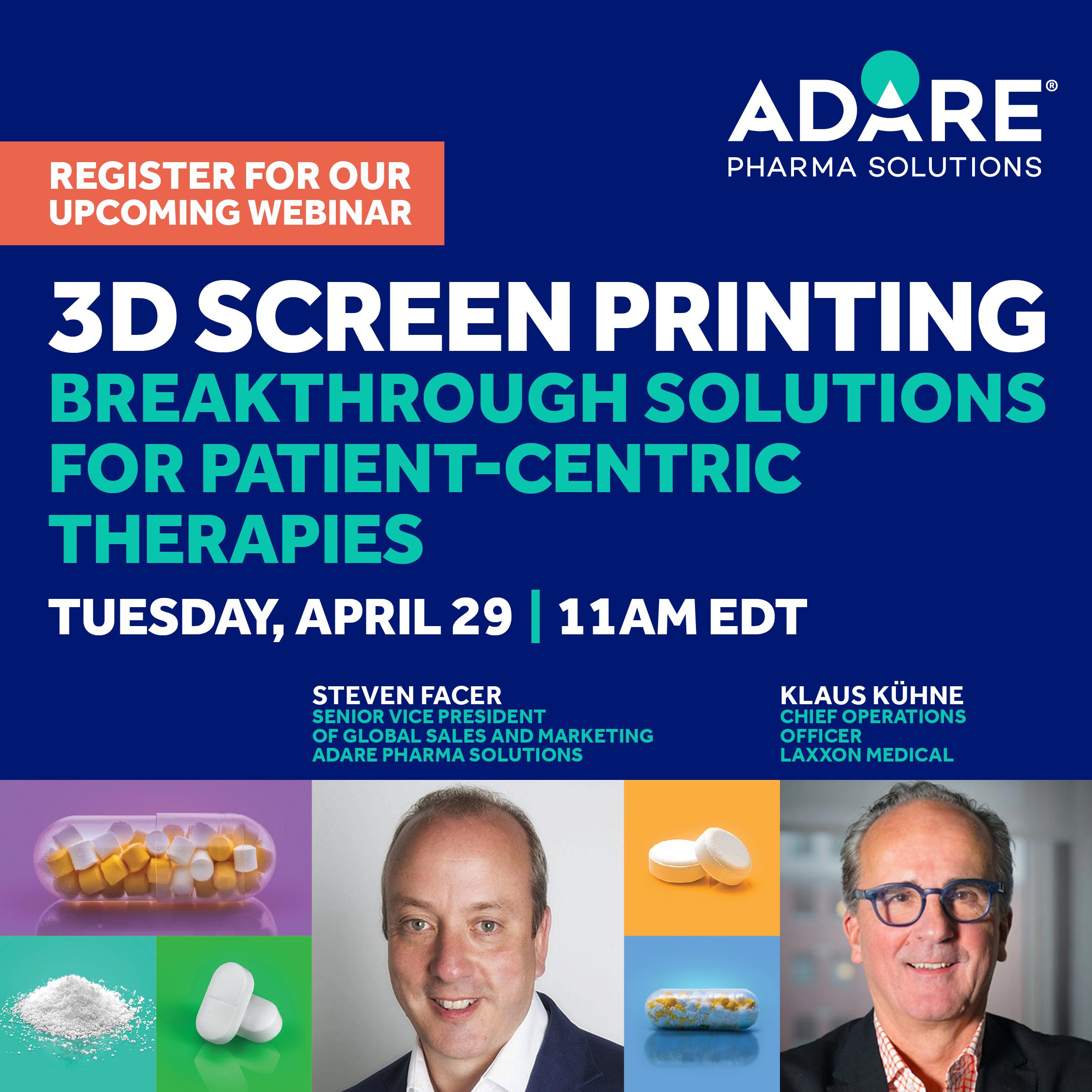 Webinar - 3D Screen Printing: Breakthrough Solutions for Patient ...